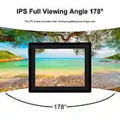 H/D VGA 10.4inch 1024x768 Display Ip65 Touch Screen Monitor